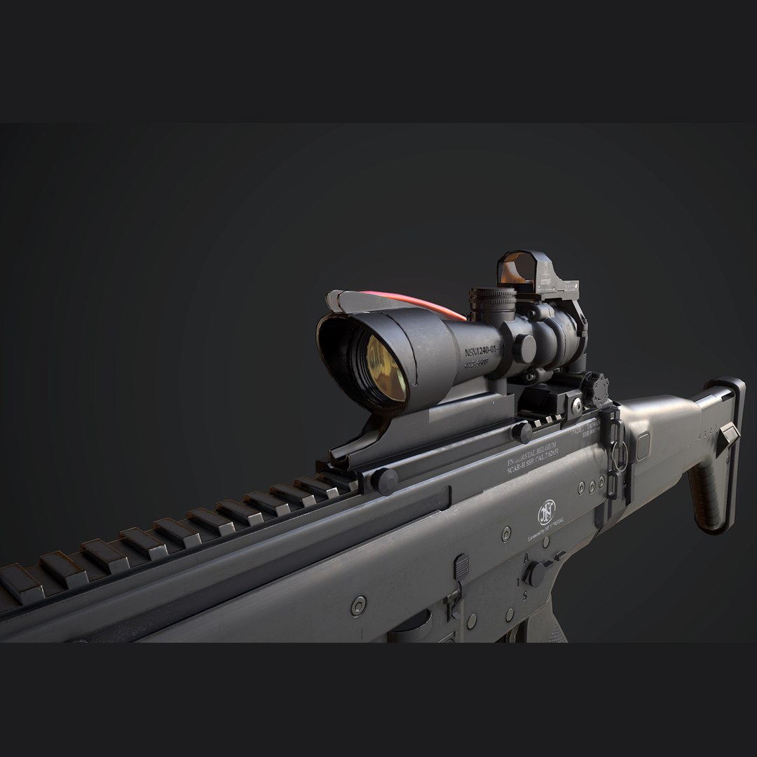 Scar L 3D Model - TurboSquid 1179887