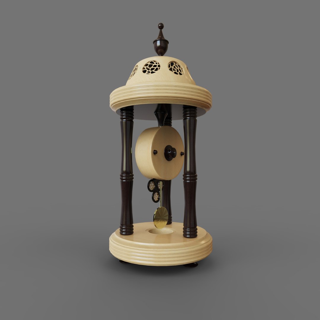 3D Clock Eclectic Style DIY - TurboSquid 2152826