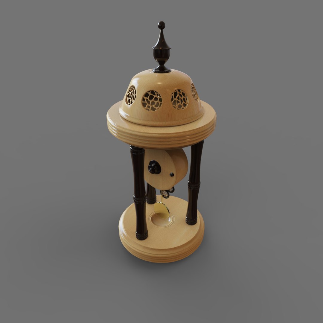 3D Clock Eclectic Style DIY - TurboSquid 2152826