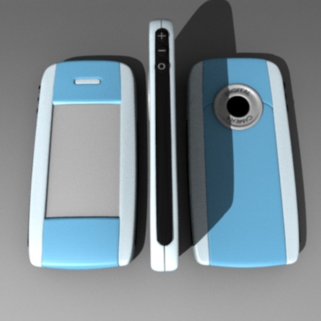 Cell Phones 3d Dxf