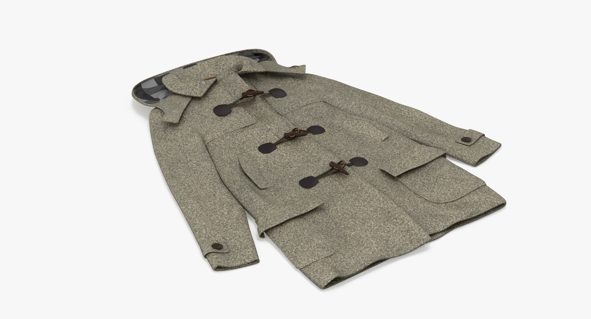 Winter Coats 3d Model