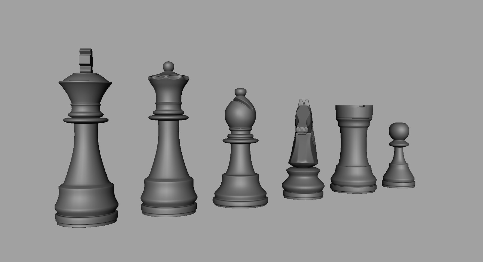 3D Chess Character - TurboSquid 1428685