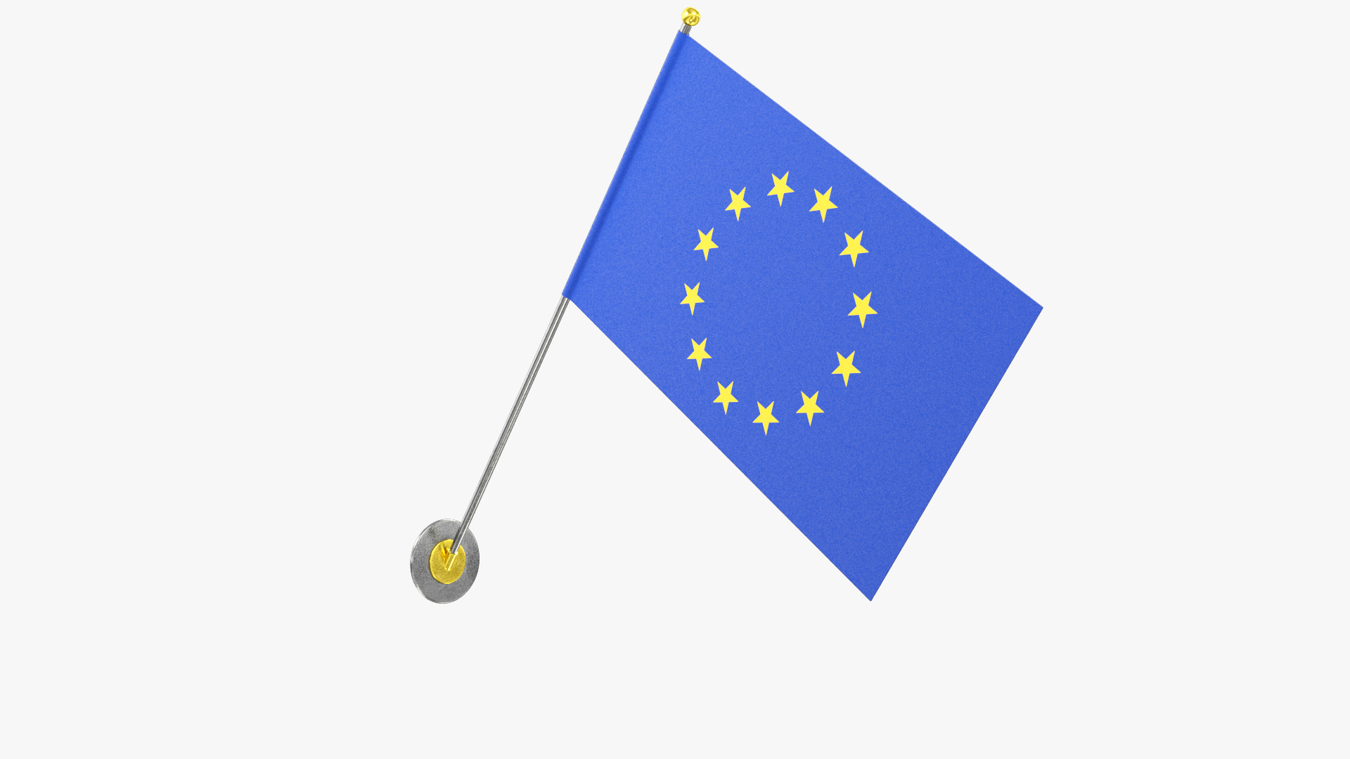 Flag Of Europe V4 3D - TurboSquid 1872411