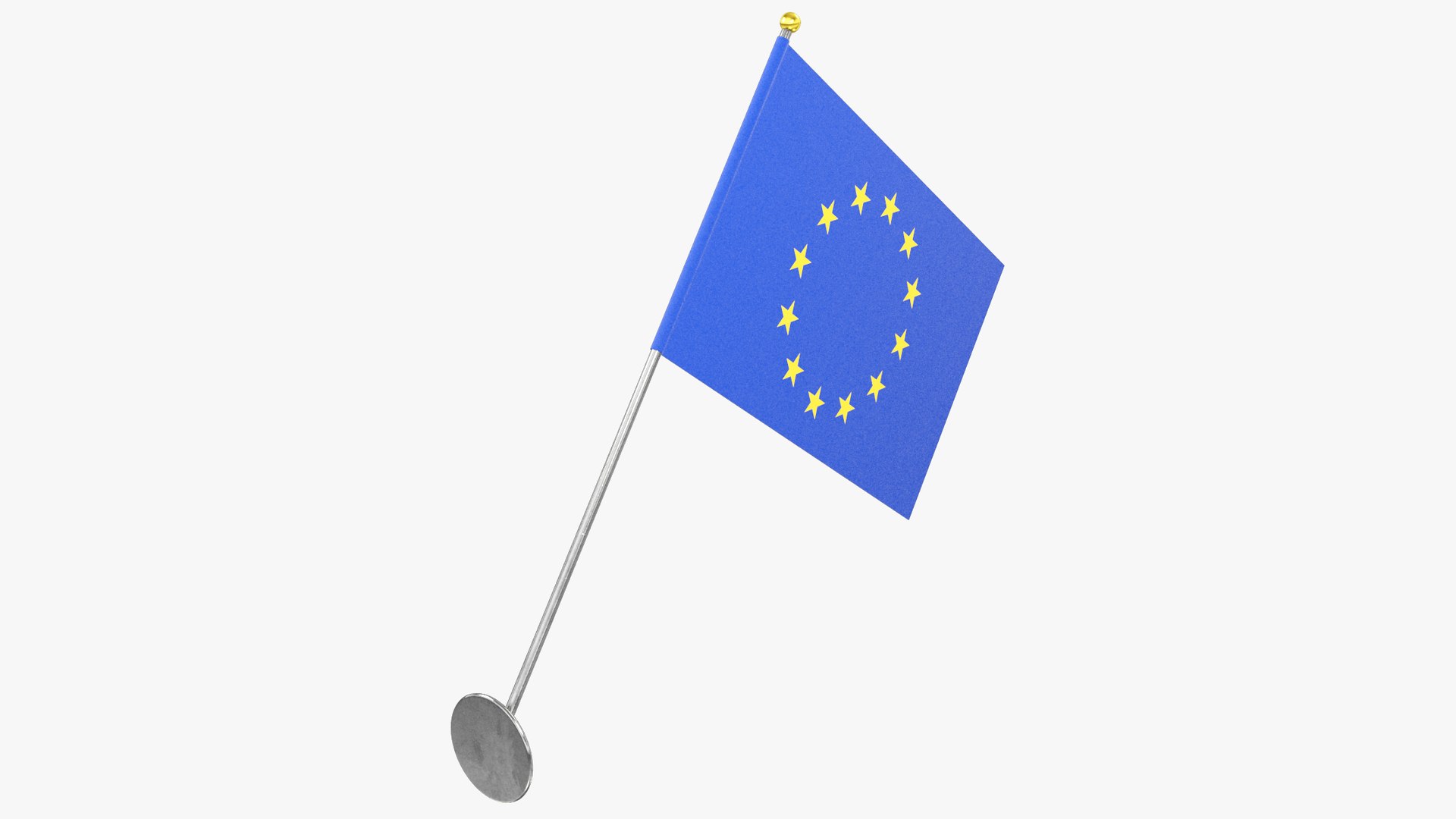 Flag Of Europe V4 3D - TurboSquid 1872411