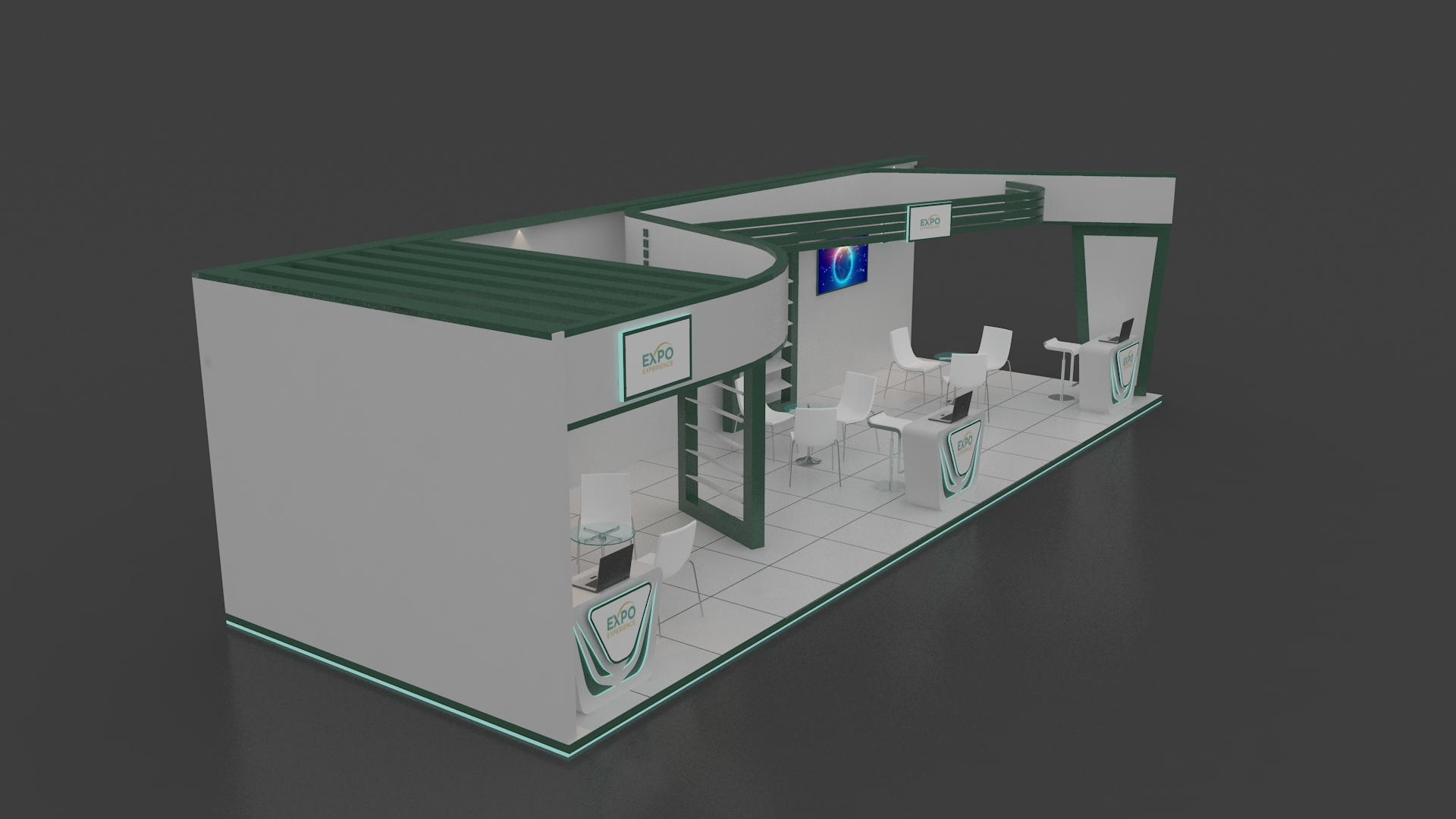 3D Exhibition Booth - TurboSquid 2236976