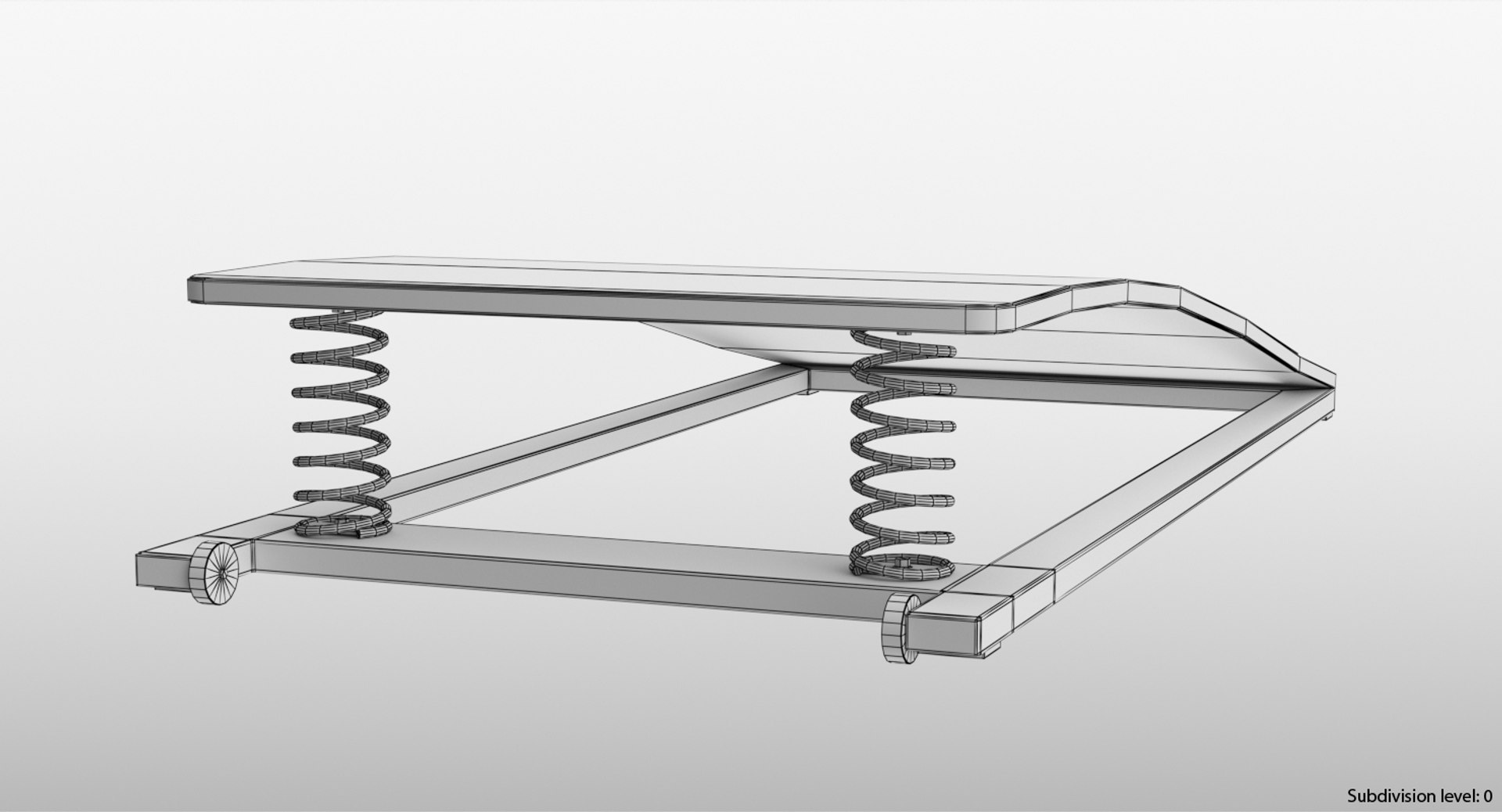 3D Realistic Gymnastic Springboard - TurboSquid 1366030
