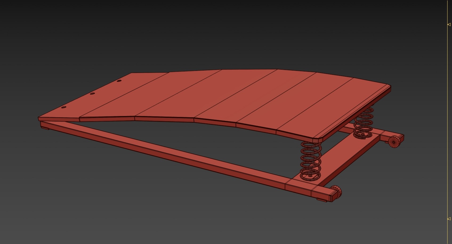 3D Realistic Gymnastic Springboard - TurboSquid 1366030