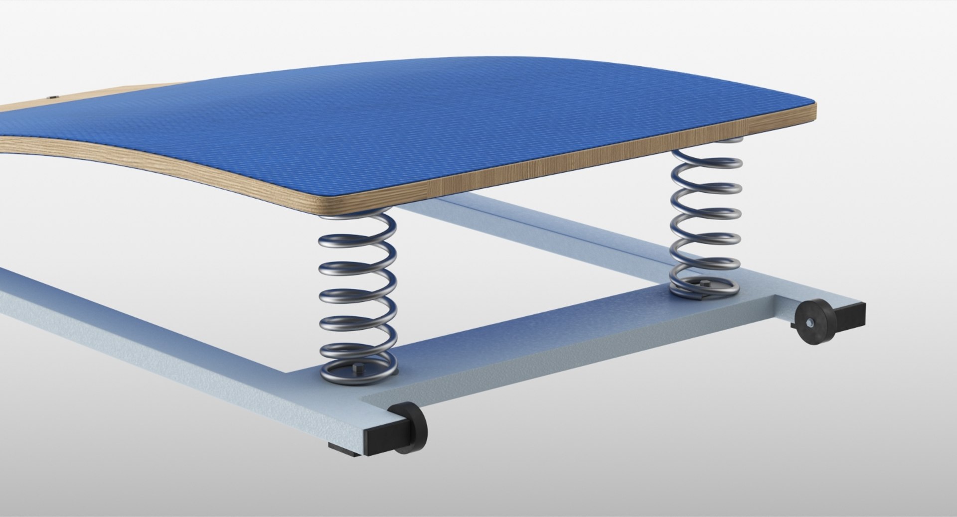 3D Realistic Gymnastic Springboard - TurboSquid 1366030