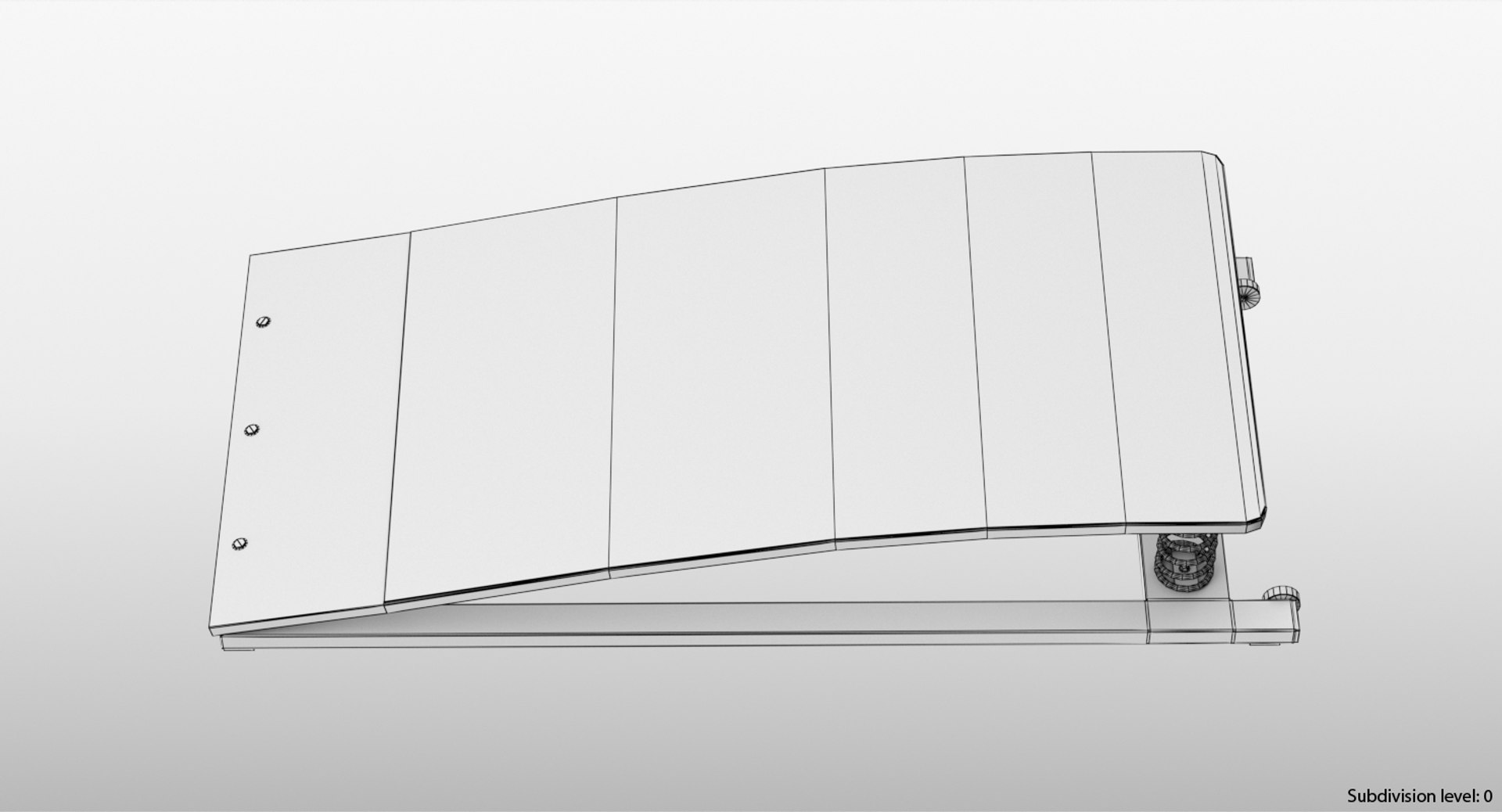 3D Realistic Gymnastic Springboard - TurboSquid 1366030