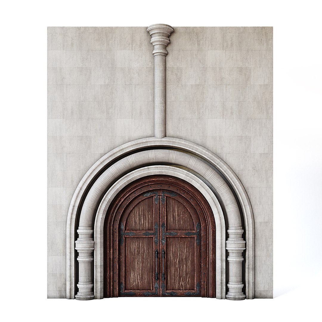 3D Throne Room Entry Wall Model - TurboSquid 2179895