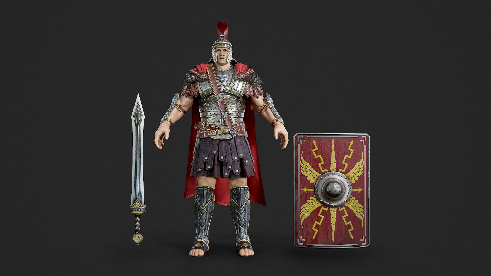 King Caesar Roman General 3D - TurboSquid 2144999