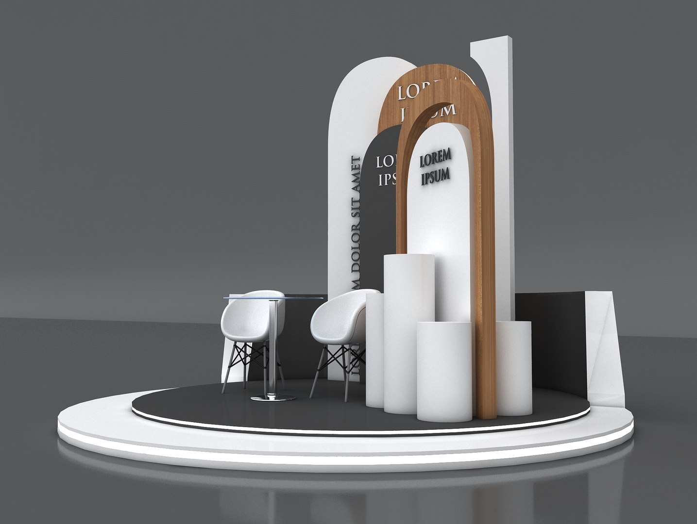 Booth Display 3D Model - TurboSquid 2078307
