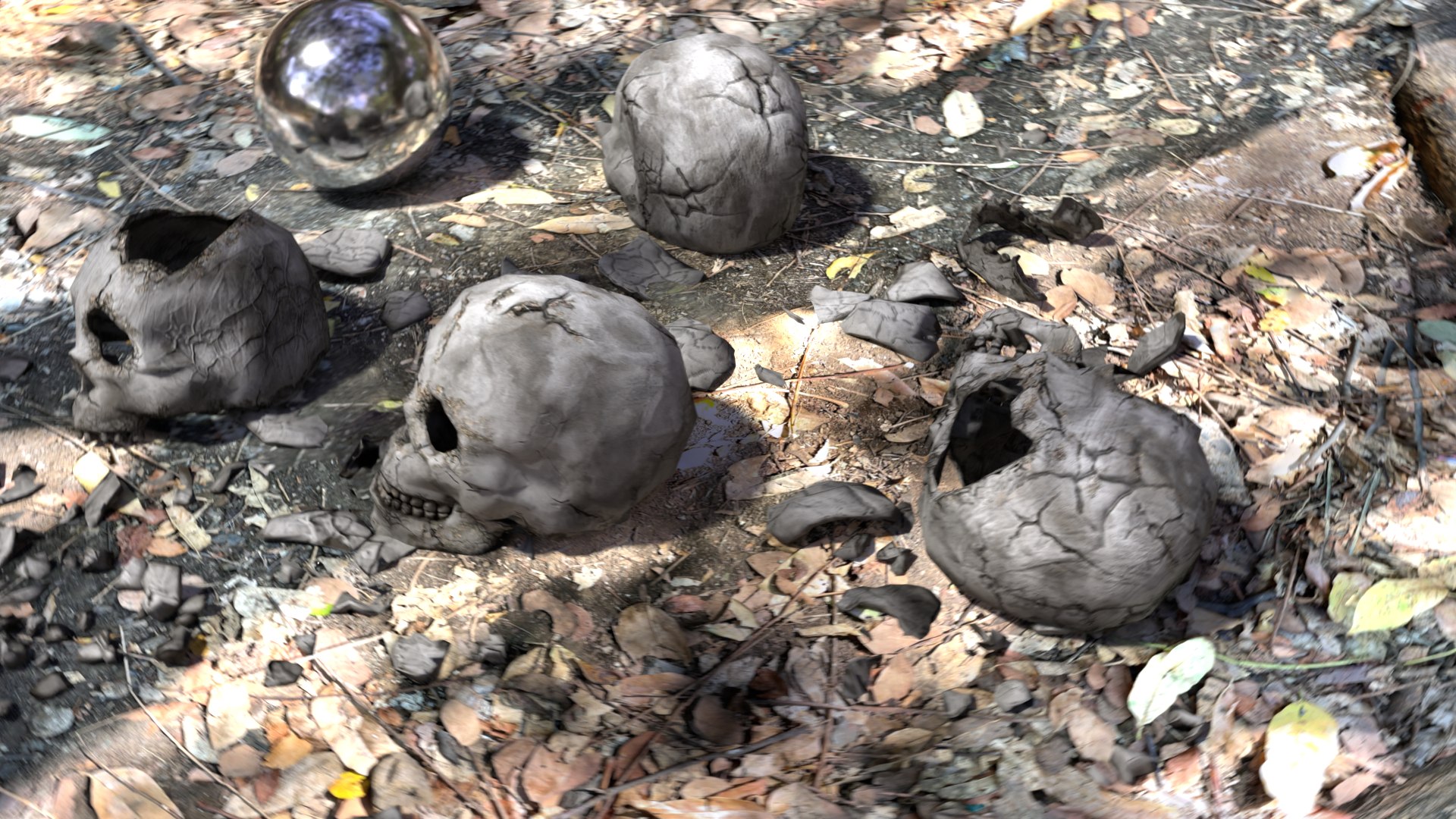 Human Skull Collection 3D - TurboSquid 2173477