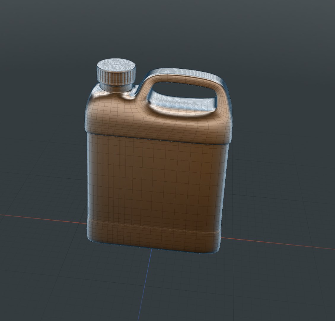F-style Gallon 3D Model - TurboSquid 1384701