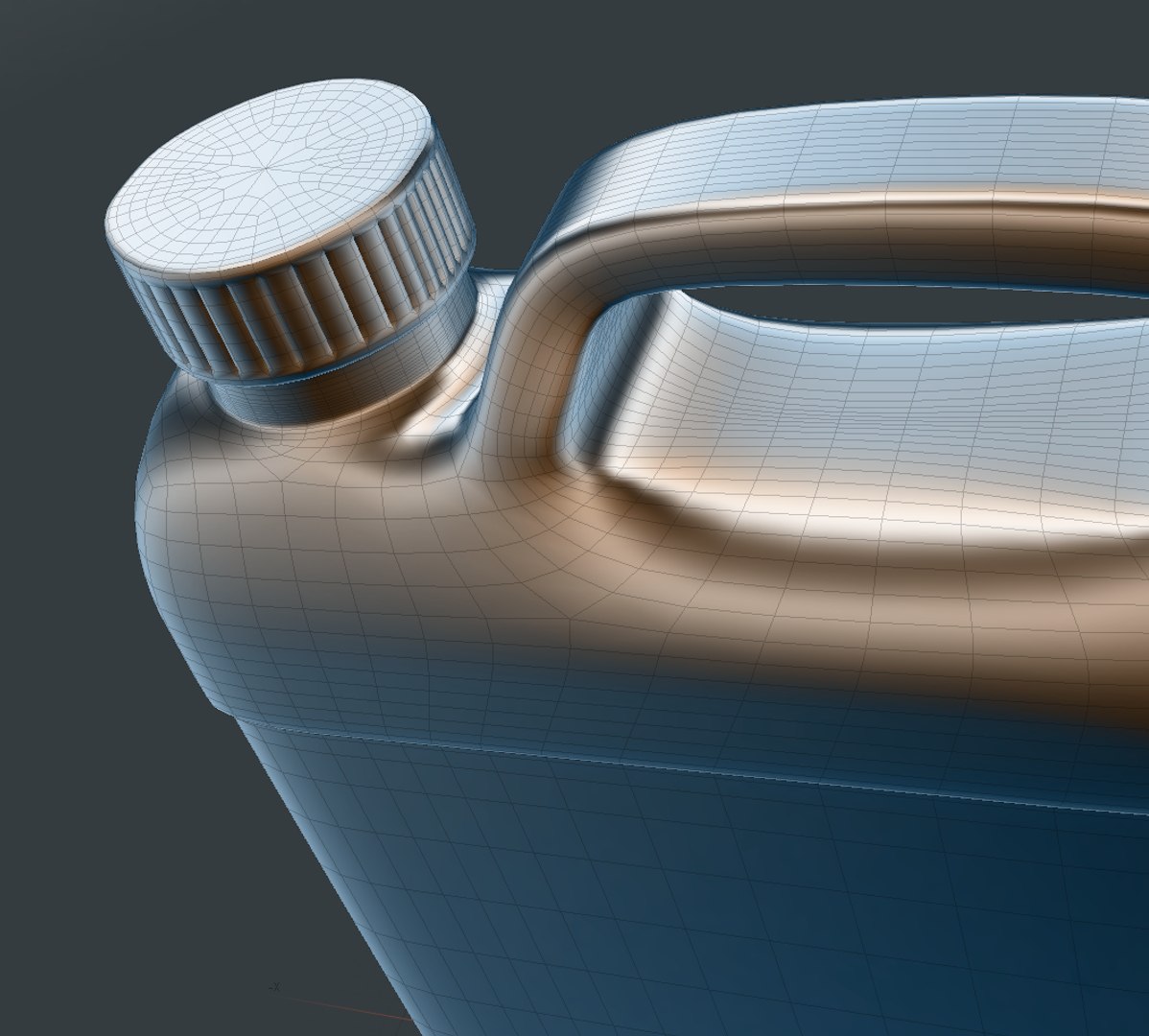 F-style Gallon 3D Model - TurboSquid 1384701