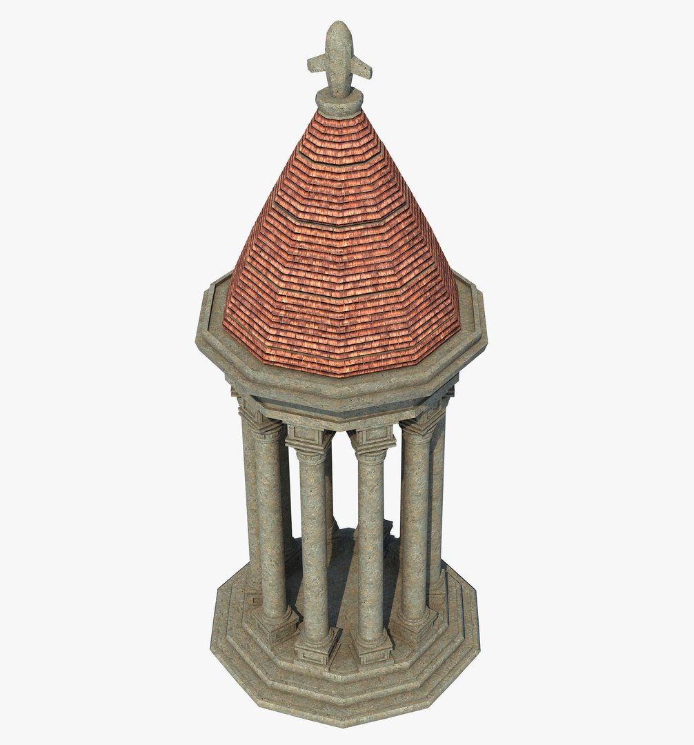 Mini Chapel Dome 3D model - TurboSquid 1721091