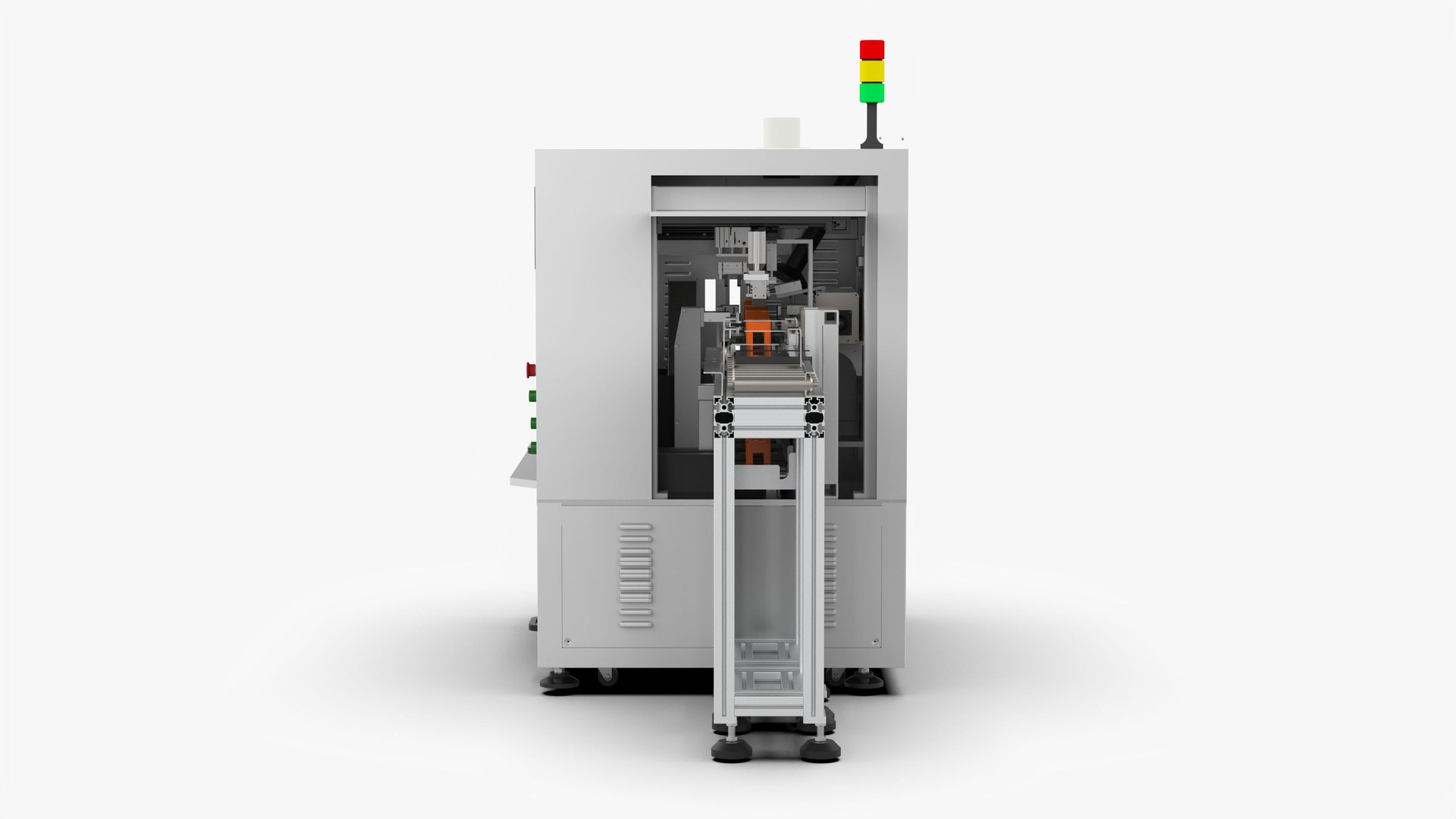 Automatic Micro Motor Shaft Surface Marking Machine 3D - TurboSquid 2013618