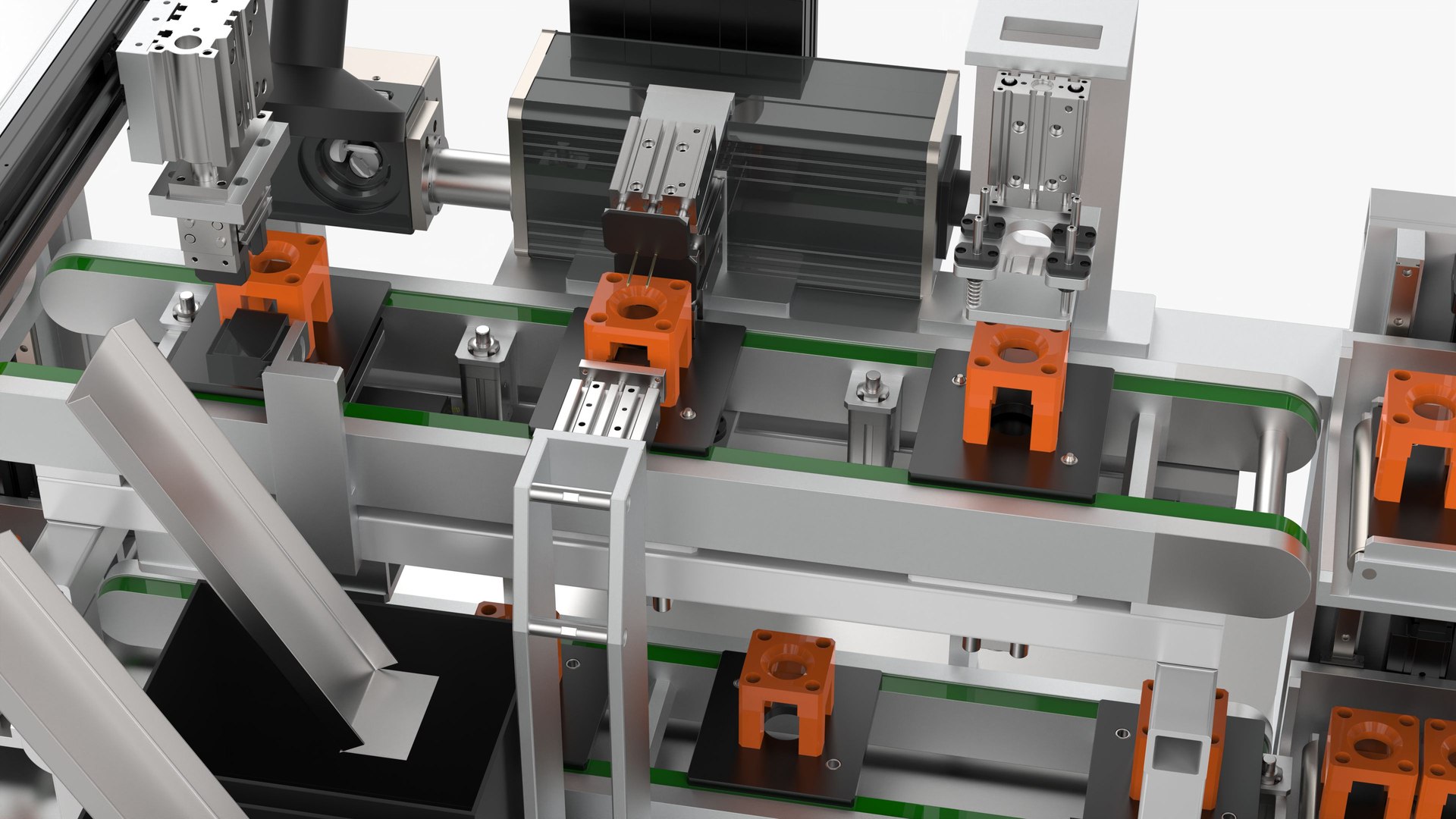 Automatic Micro Motor Shaft Surface Marking Machine 3D - TurboSquid 2013618