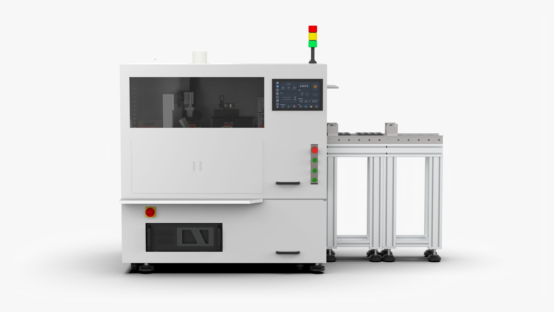 Automatic Micro Motor Shaft Surface Marking Machine 3D - TurboSquid 2013618
