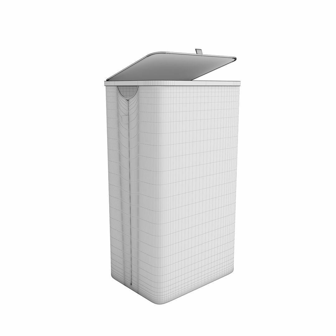 Collapsable Laundry Hamper 3D Model Render Ready 3D Model - TurboSquid ...