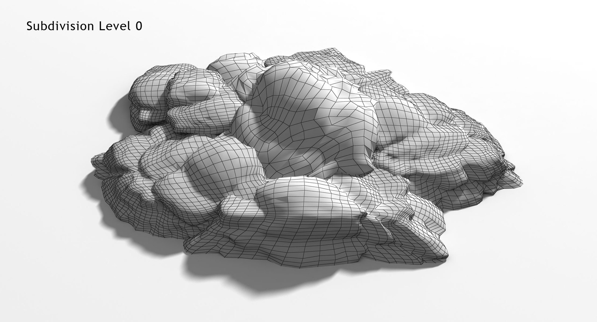 Rock editable ready model - TurboSquid 1268130