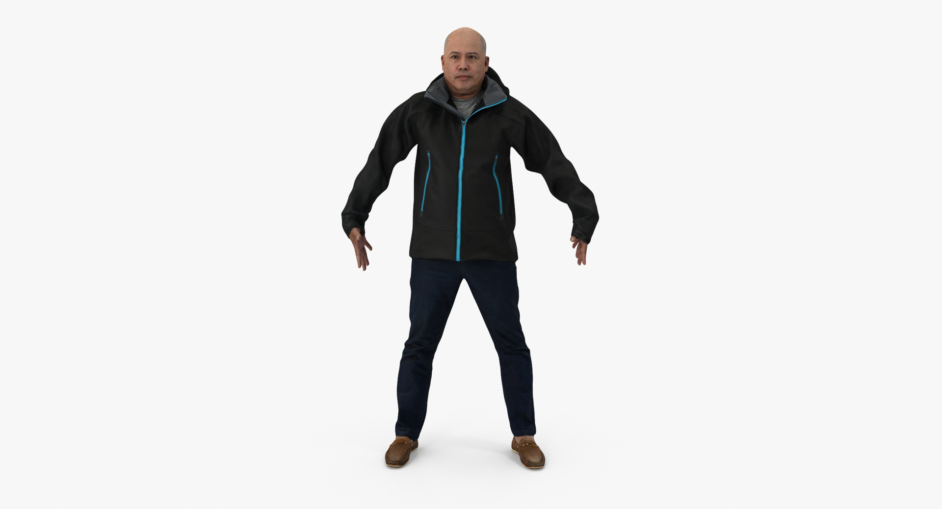 3D Alistair Casual Winter A Pose - TurboSquid 1961500