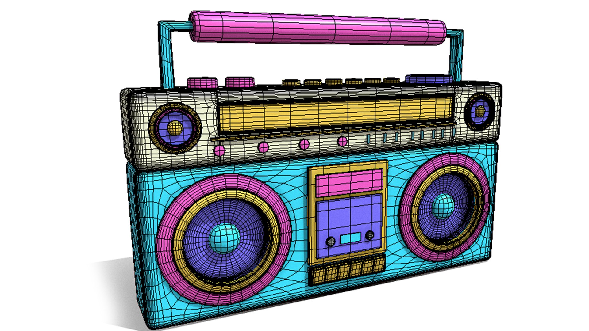 3D Boombox - TurboSquid 2148887