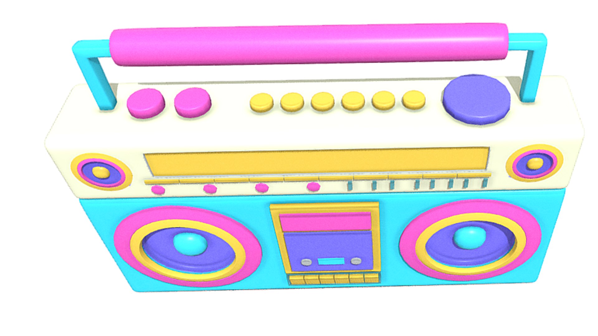 3D Boombox - TurboSquid 2148887
