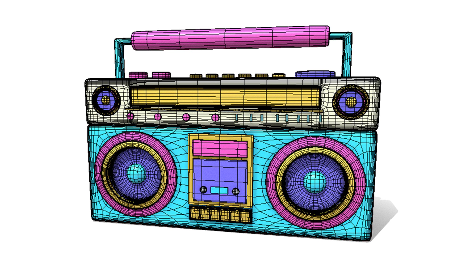 3D Boombox - TurboSquid 2148887