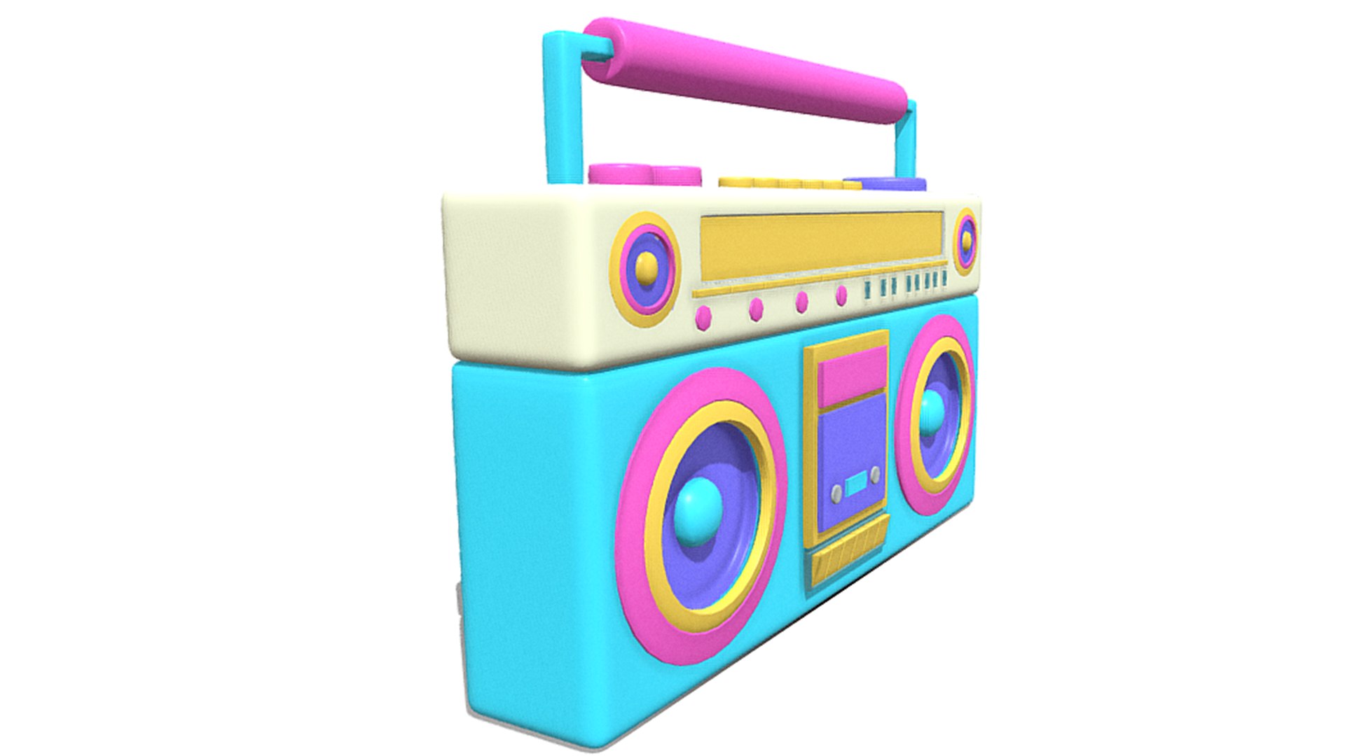 3D Boombox - TurboSquid 2148887