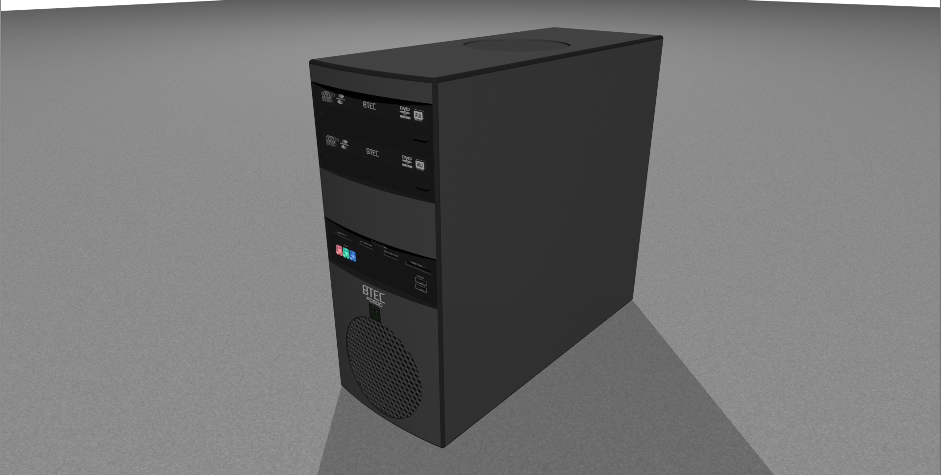 office computer monitors c4d