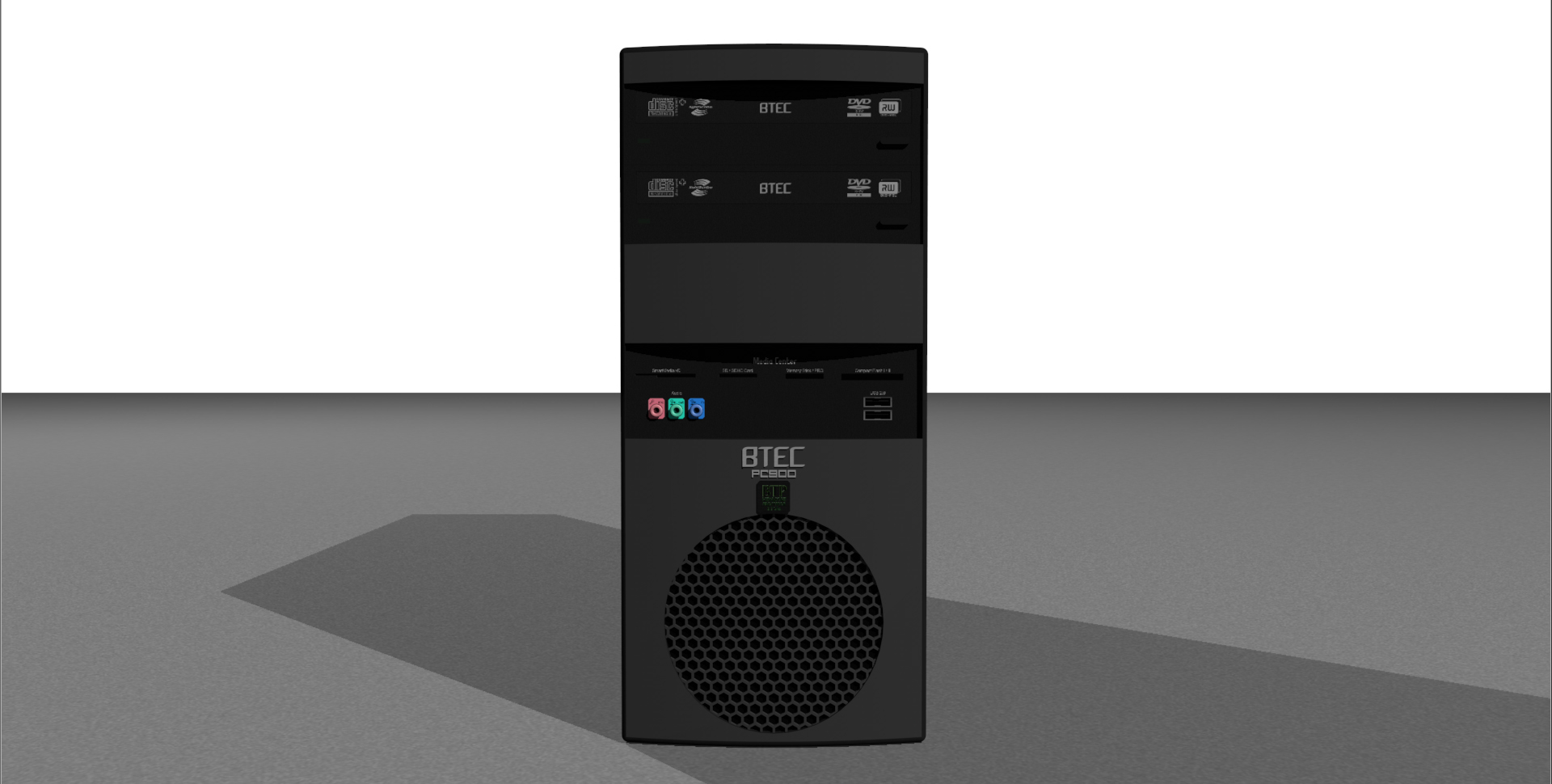 office computer monitors c4d