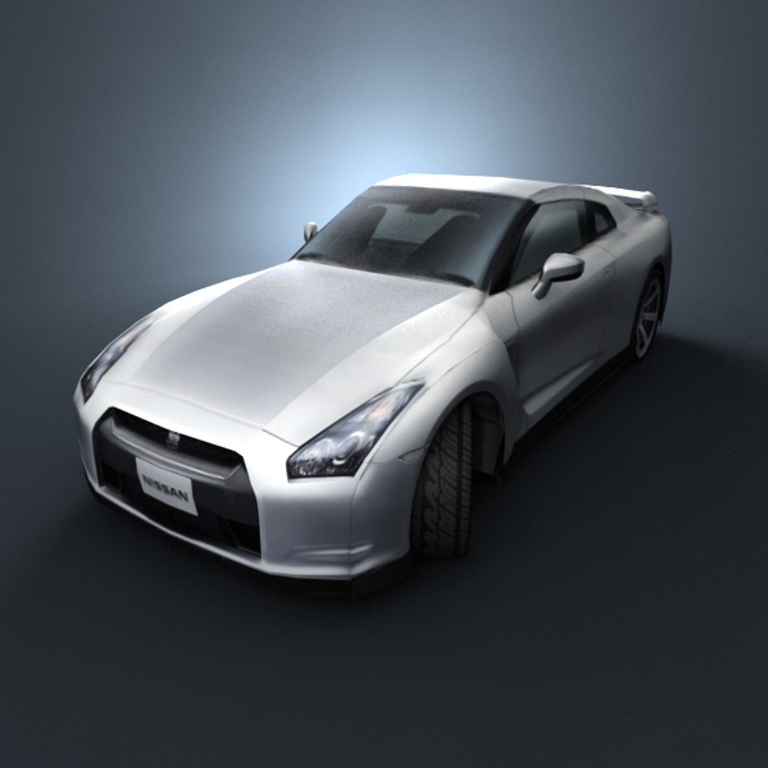 3d Model Nissan Skyline Gt-r 2009