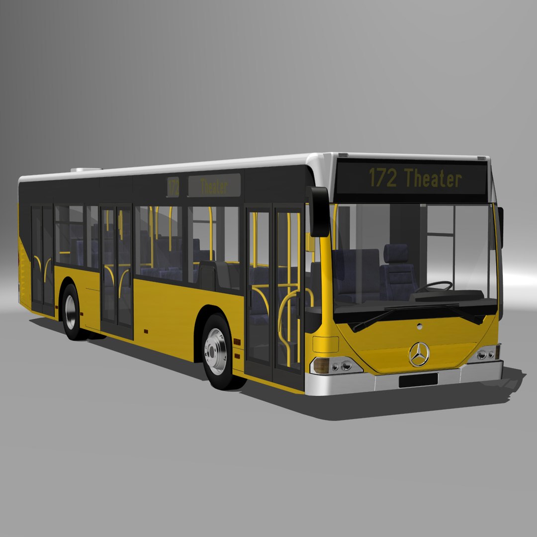 Citybus Citaro 3d Model