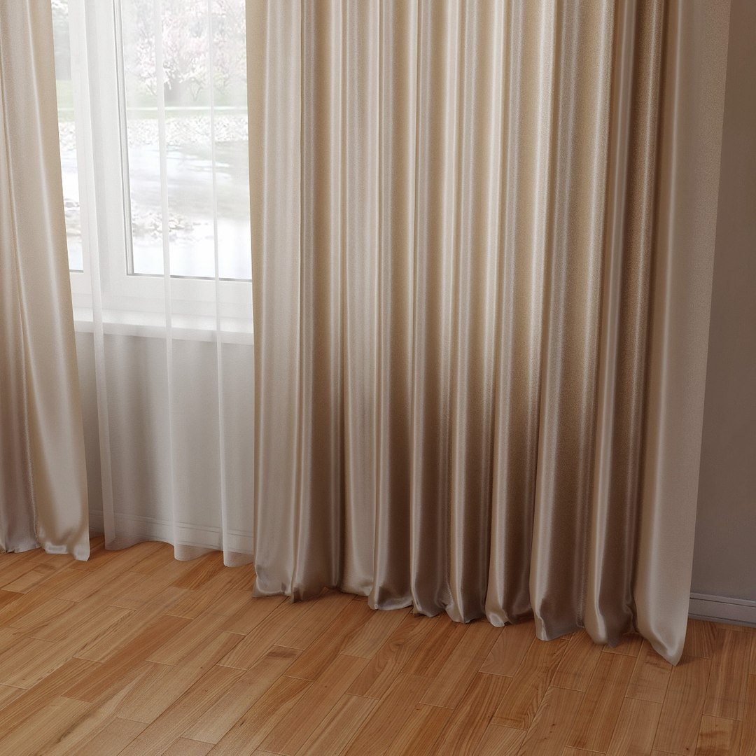 curtain obj