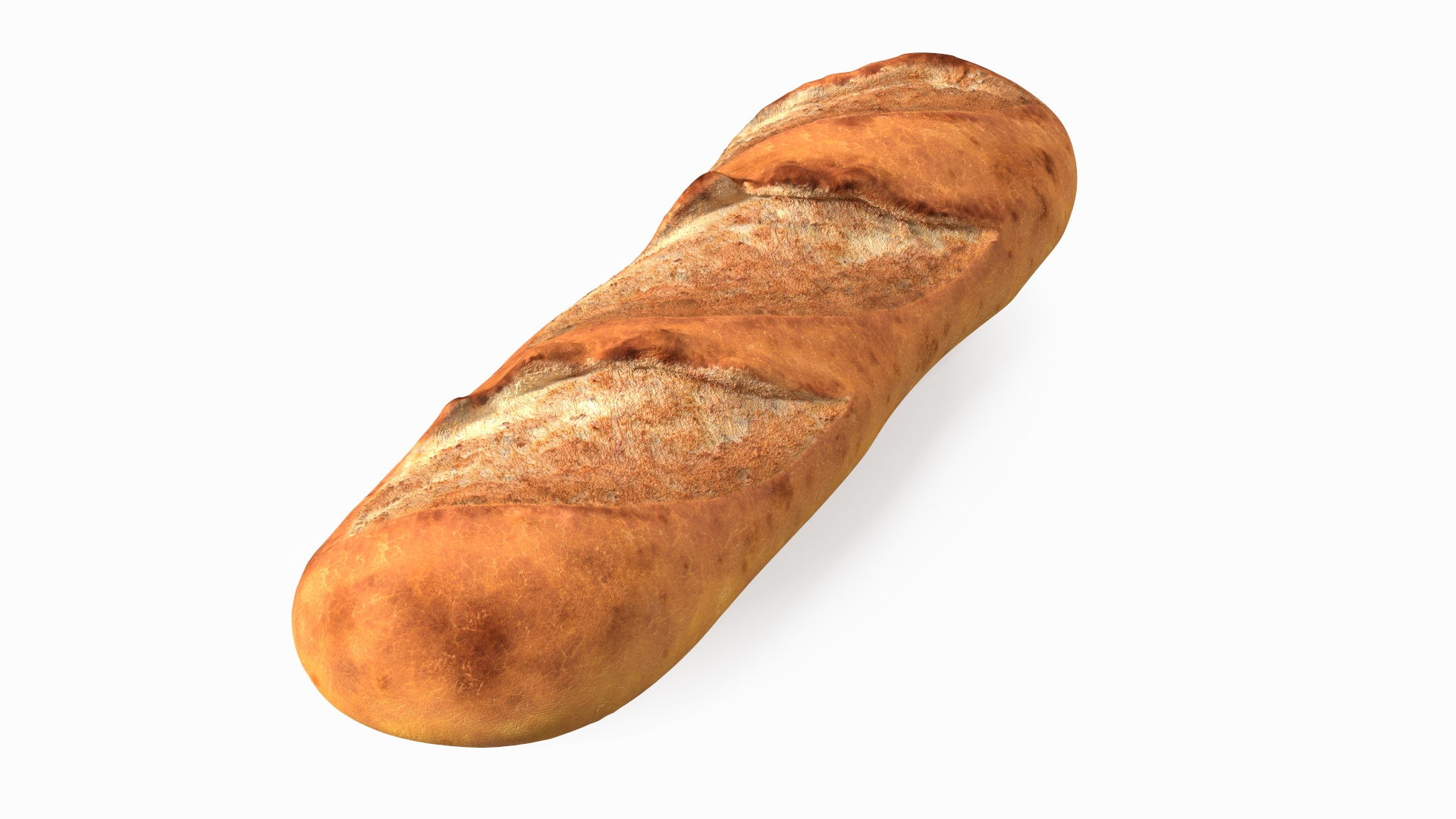 3D Realistic French Baguette Model - TurboSquid 2193880