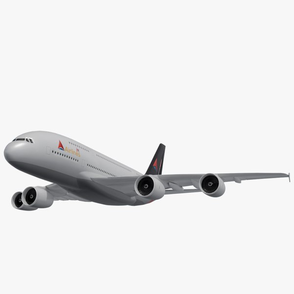 modelo 3d A380 Airbus Aeroplan - TurboSquid 2221231