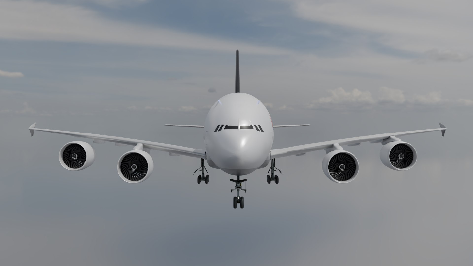 3D A380 AirBus Aeroplan - TurboSquid 2221231
