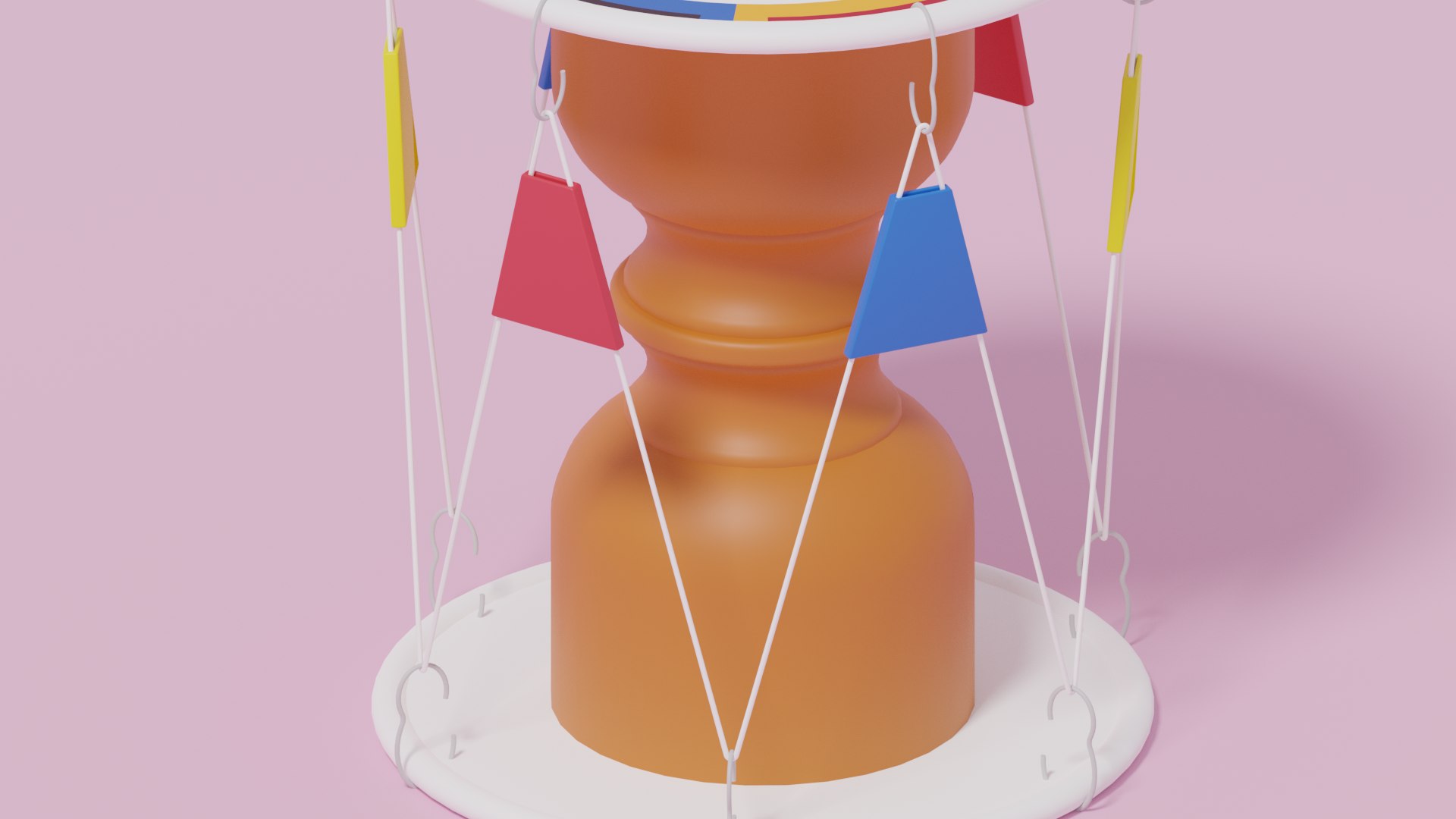 Korean Traditional Drum Buk Janggu 3D Model - TurboSquid 2224461