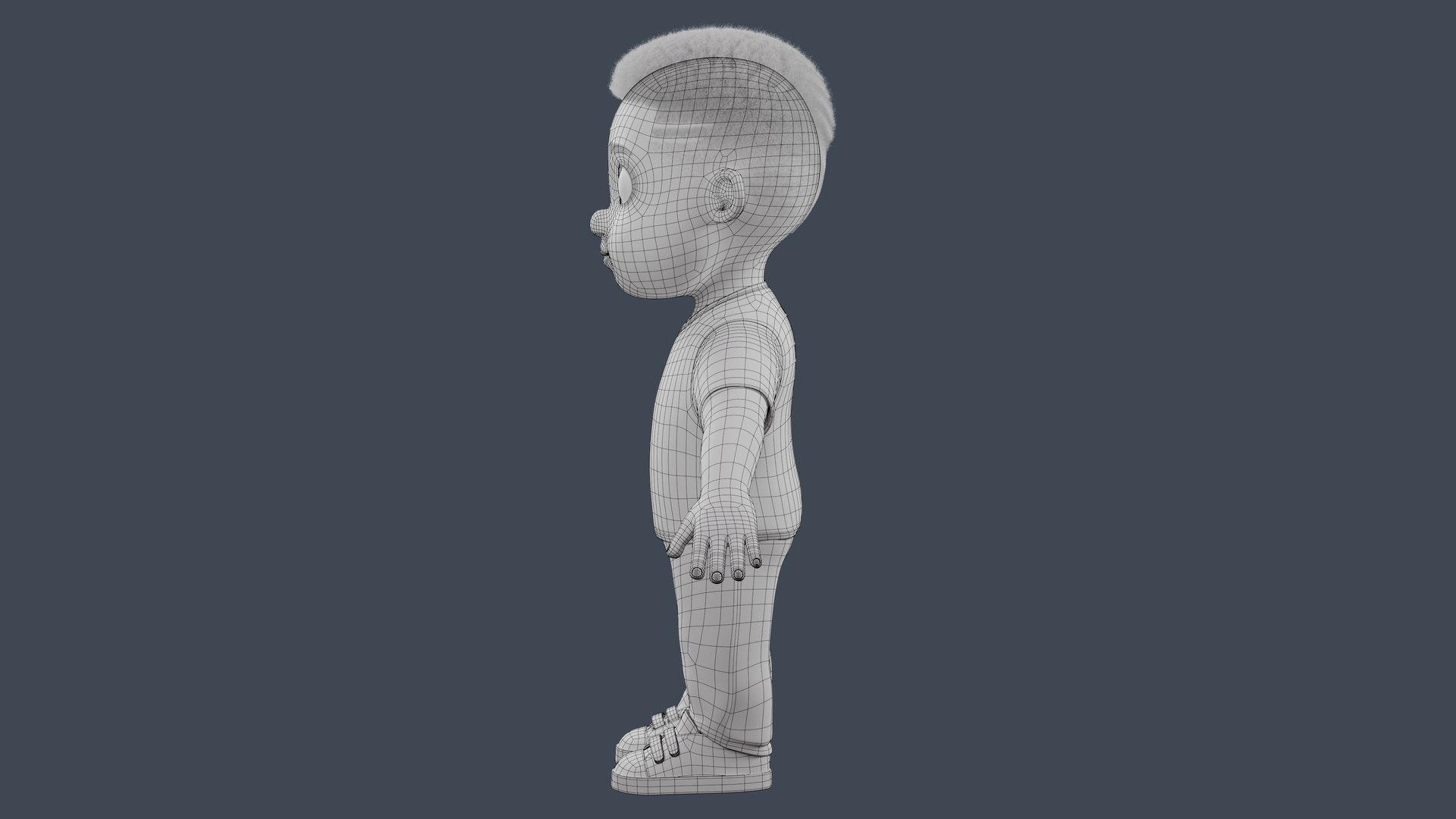 Cartoon Boy Rig 3D - TurboSquid 1961360