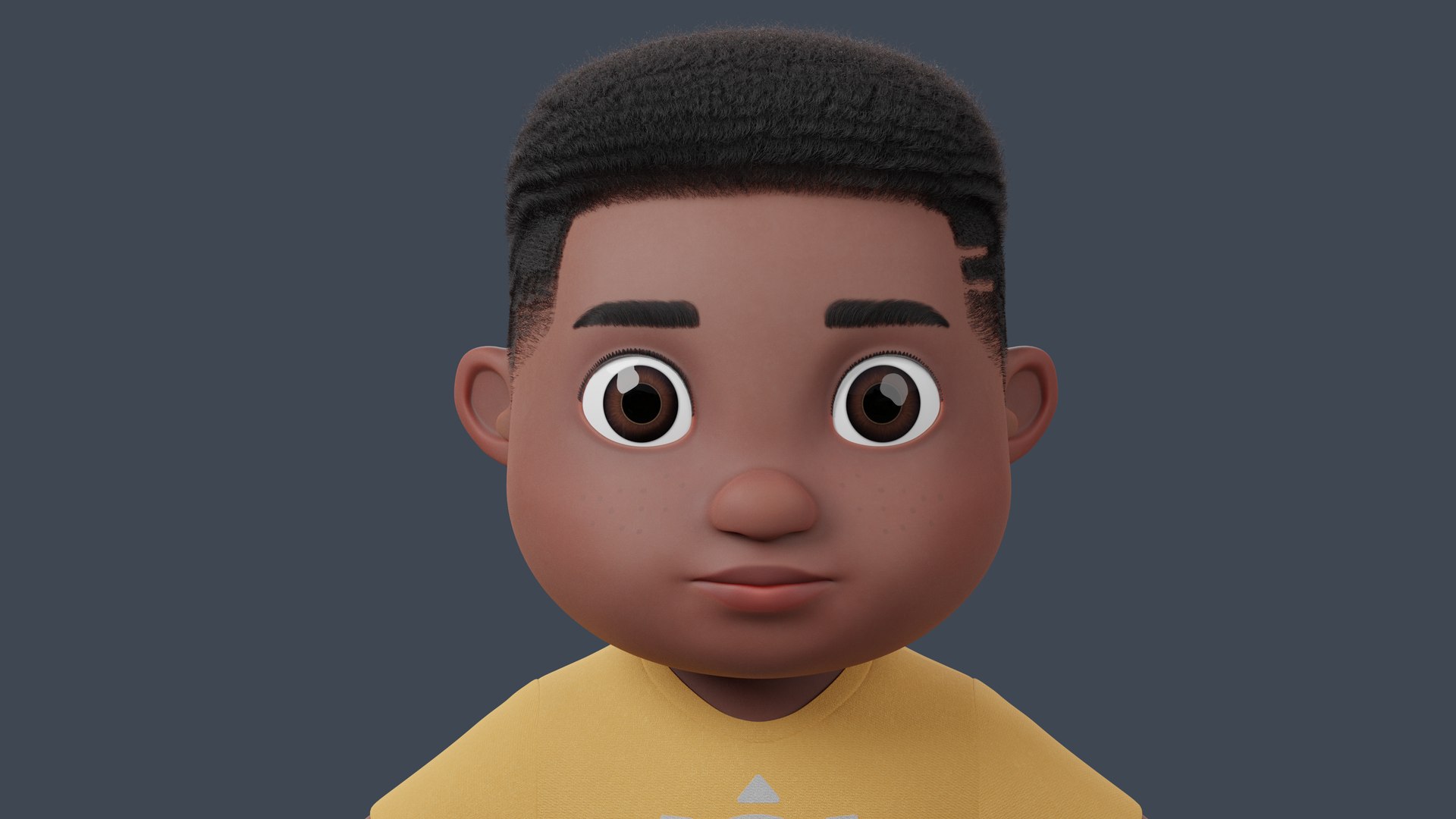Cartoon Boy Rig 3D - TurboSquid 1961360