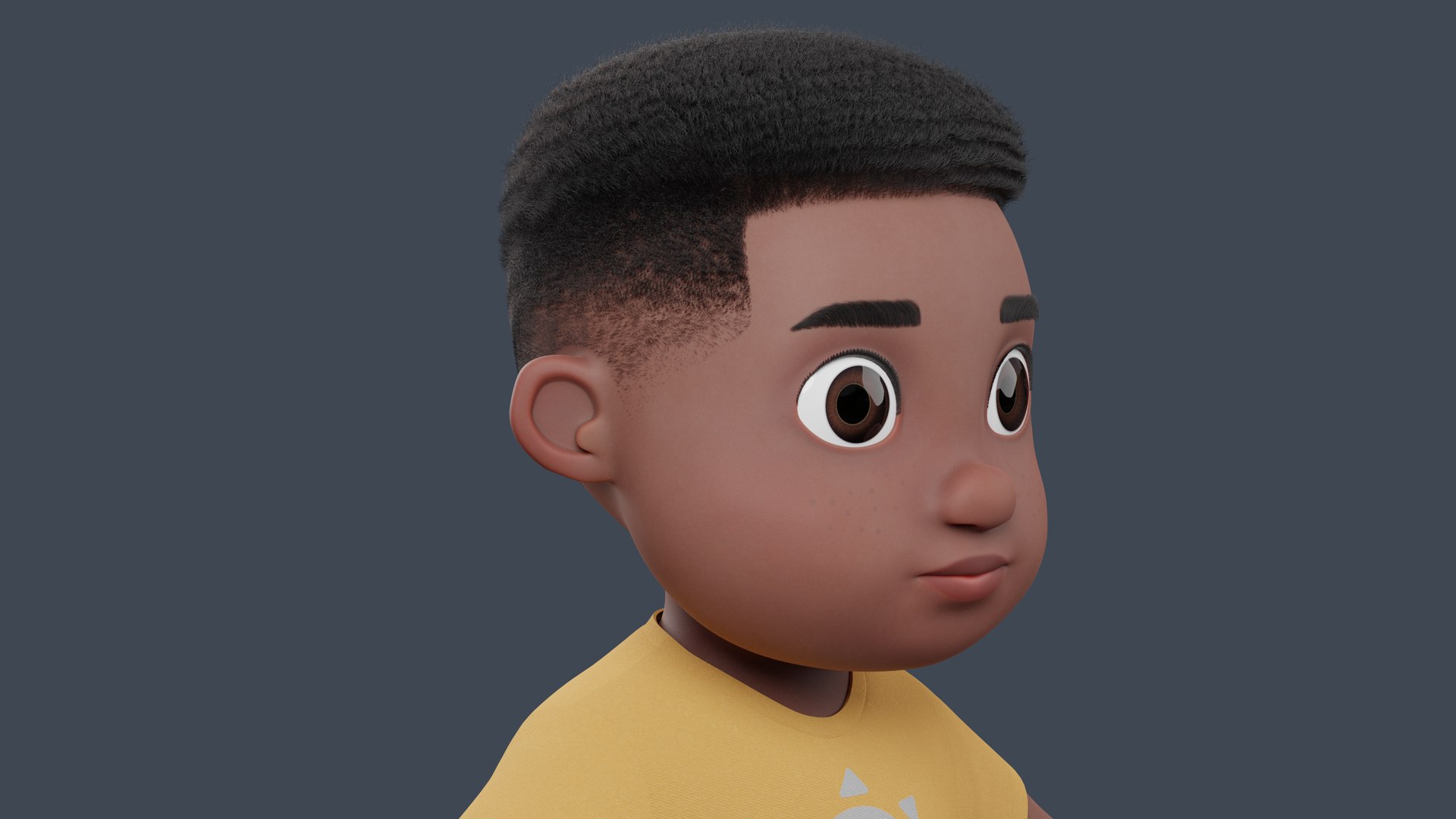 Cartoon Boy Rig 3D - TurboSquid 1961360