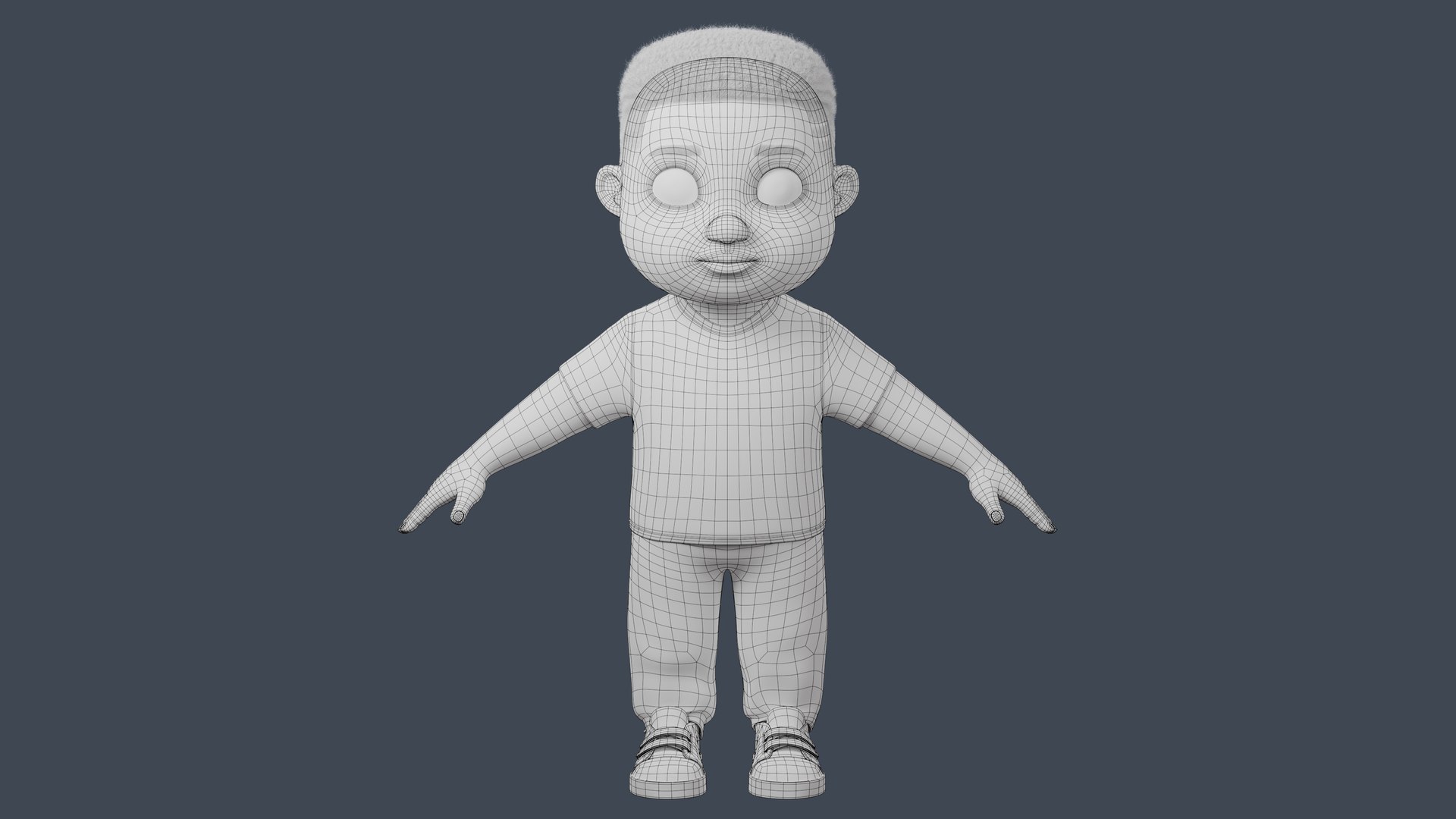 Cartoon Boy Rig 3D - TurboSquid 1961360