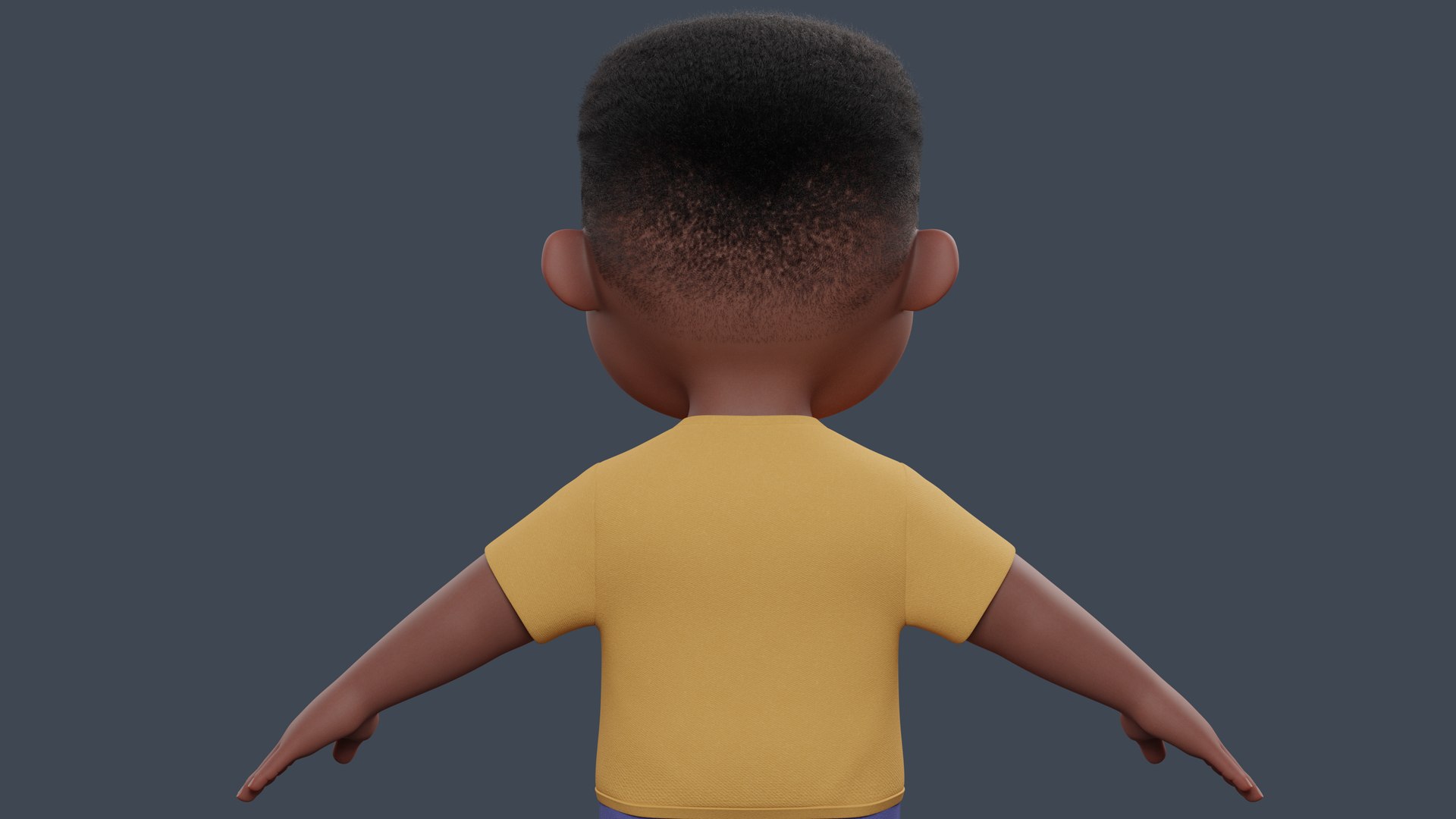 Cartoon Boy Rig 3D - TurboSquid 1961360
