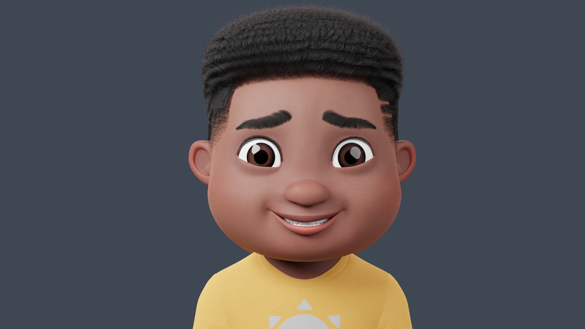Cartoon Boy Rig 3D - TurboSquid 1961360