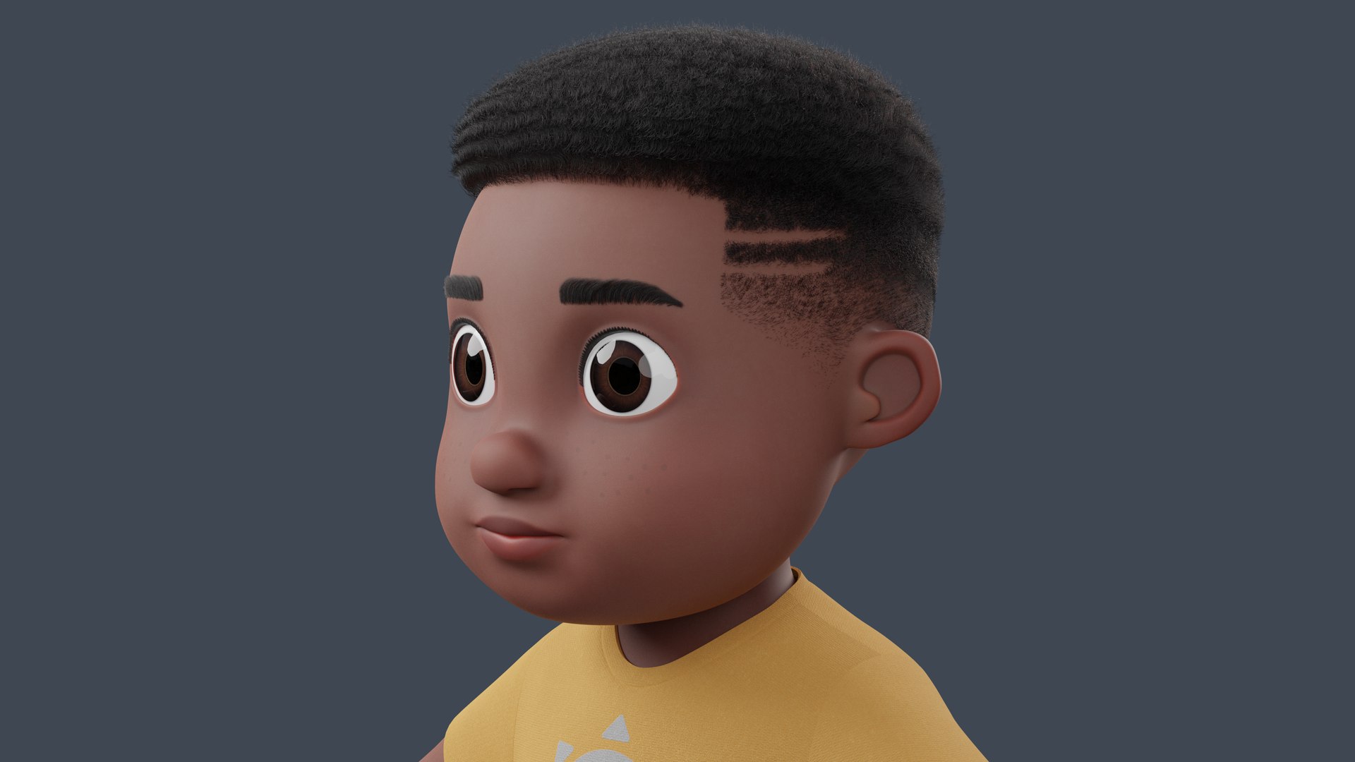 Cartoon Boy Rig 3D - TurboSquid 1961360
