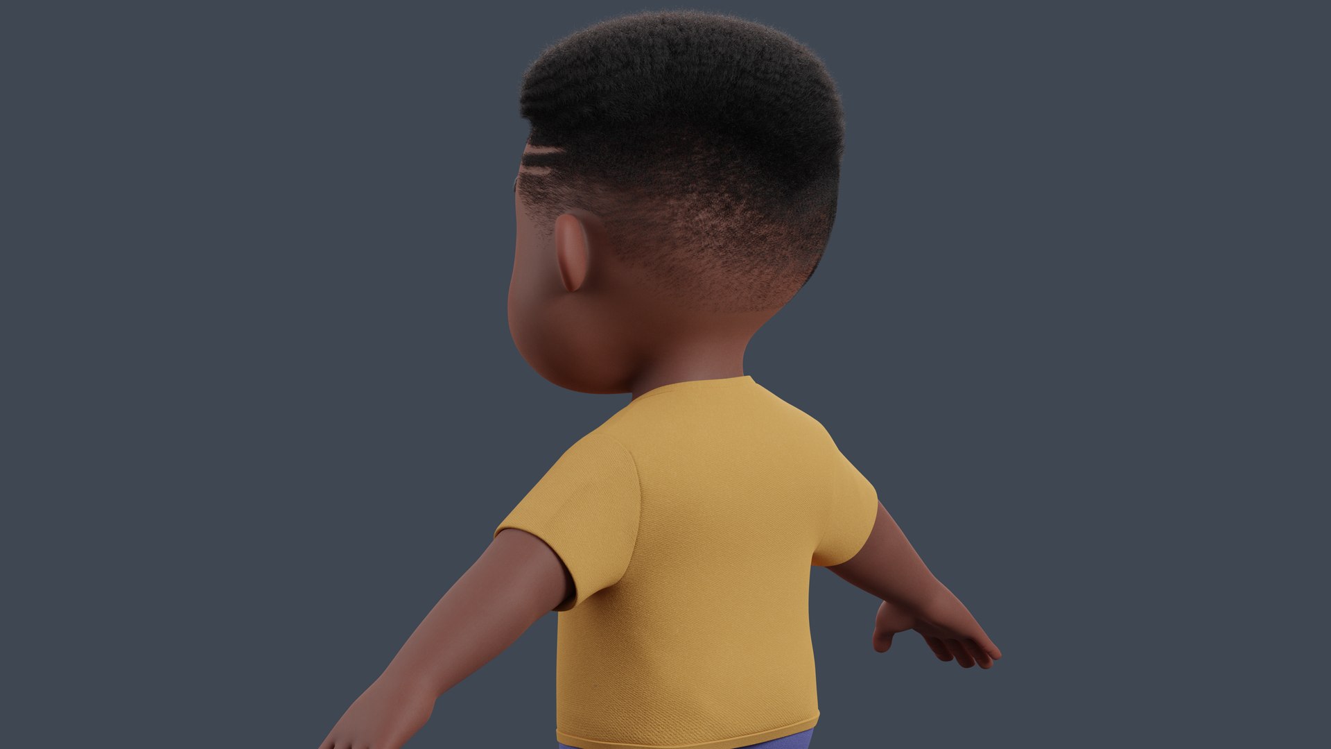 Cartoon Boy Rig 3D - TurboSquid 1961360