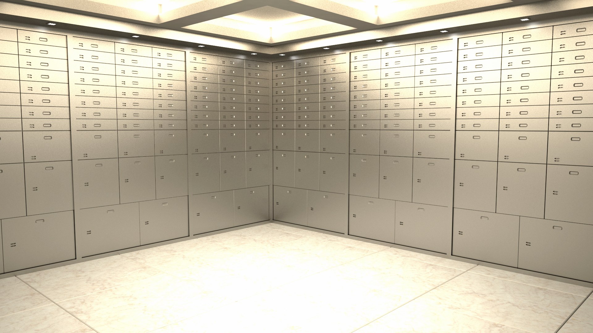 vault interior 3d model