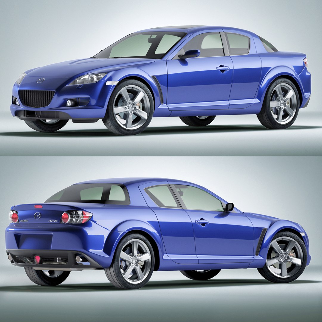 3D Mazda Rx-8 Model - TurboSquid 1279116