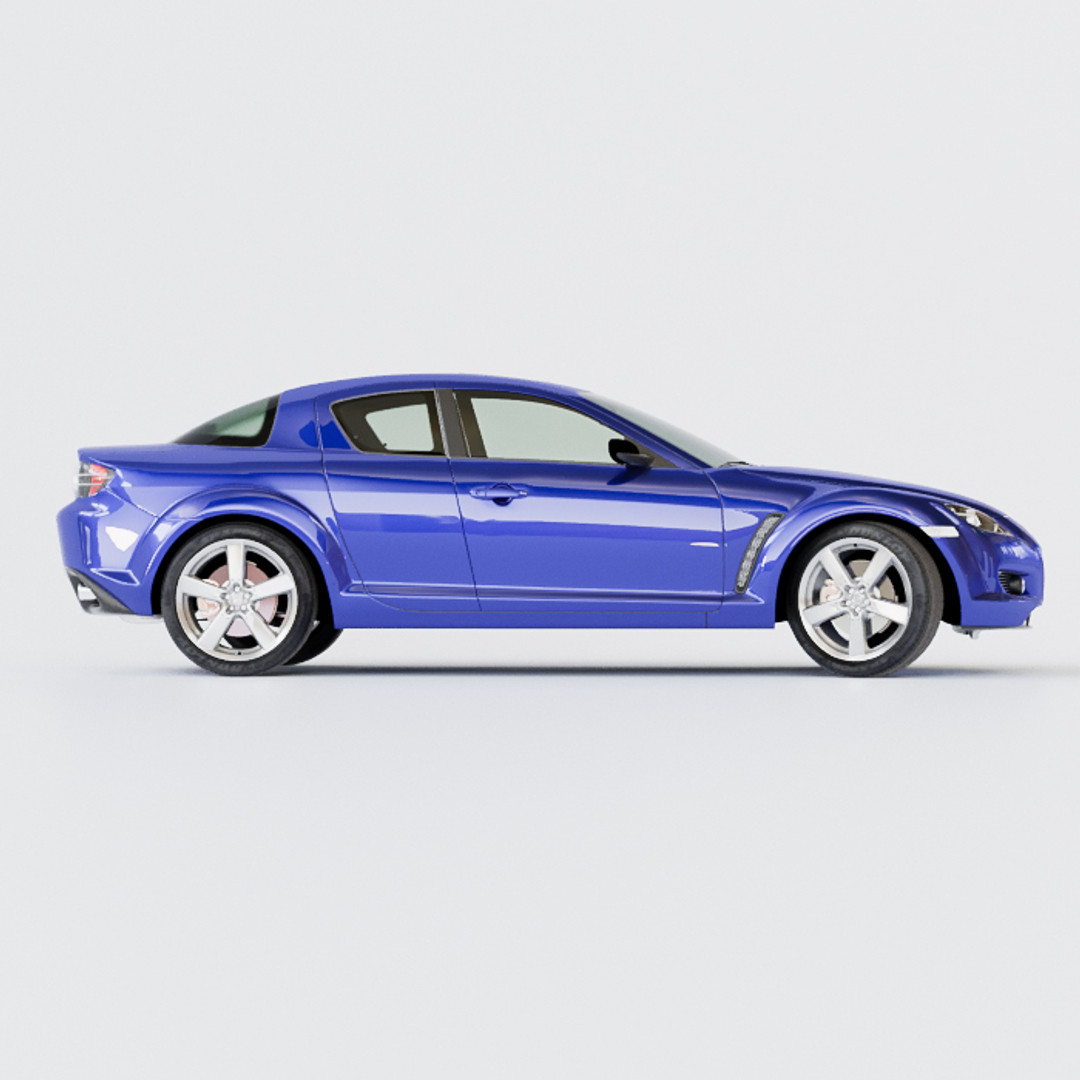 3D Mazda Rx-8 Model - TurboSquid 1279116